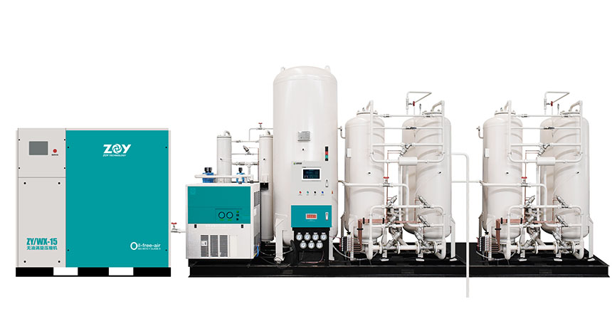 PSA Oxygen Generator System - ZOY Medical Technology